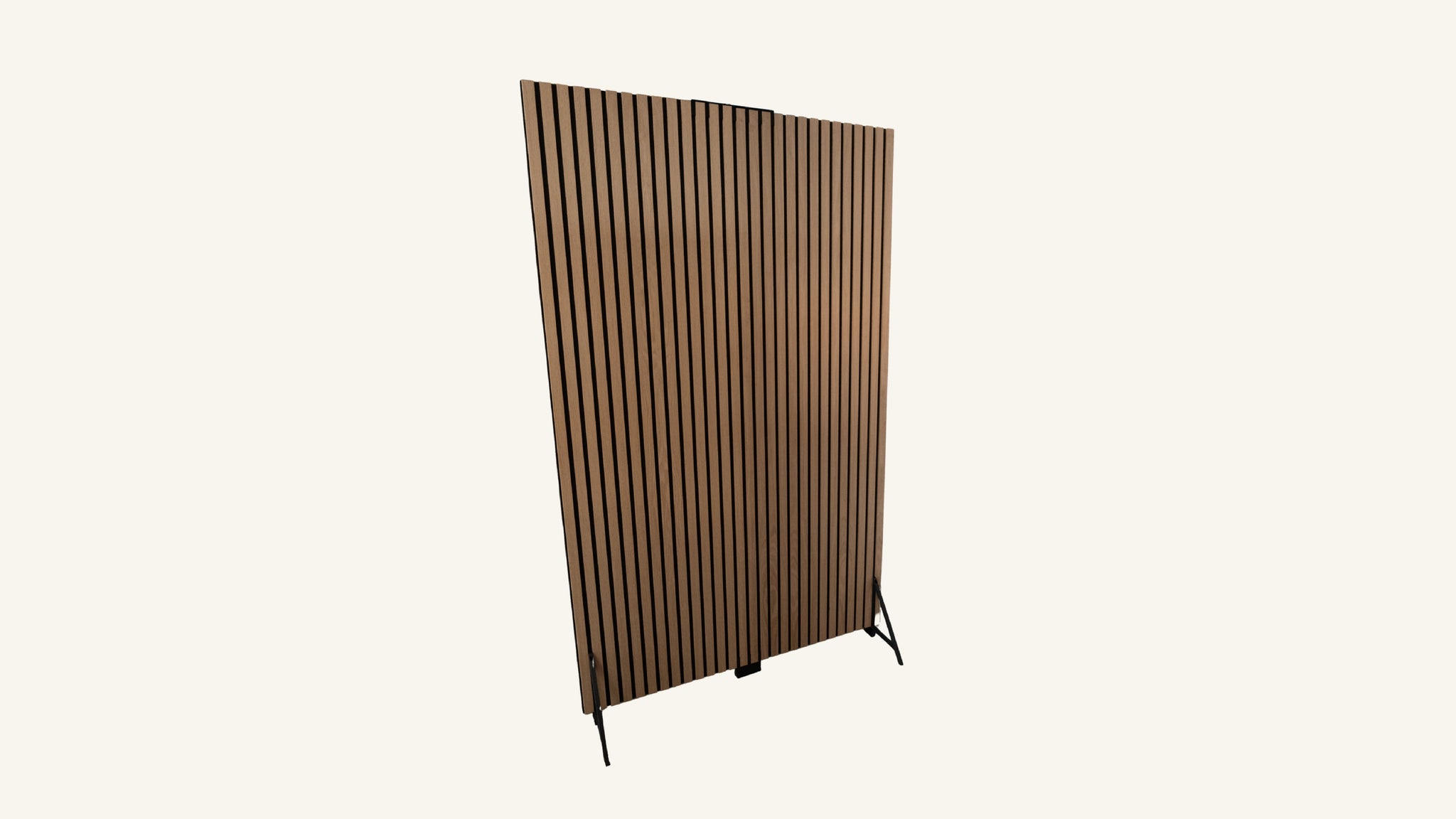 Trennwand aus geräucherte Eiche – 180x120 cm